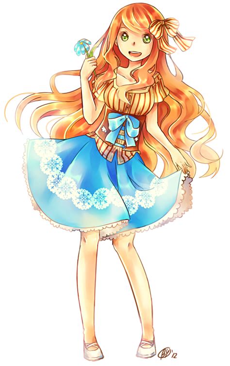 Commission Hana By Yennineii On Deviantart