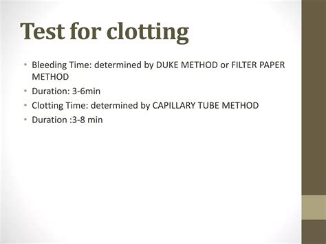 Clotting Factors Pptx Blood Disorders Diseases And Conditions