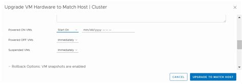 Update Vmware Tools And Vm Compatibility