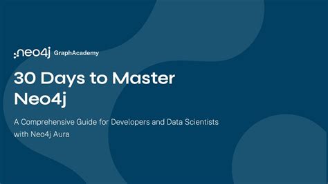 Adam Cowley On Linkedin Take The 30 Days To Master Neo4j Course With
