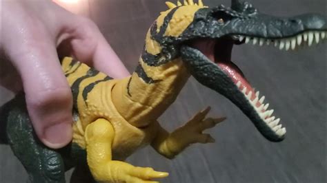 Jurassic World Wild Roar Ceratosuchops Review Youtube