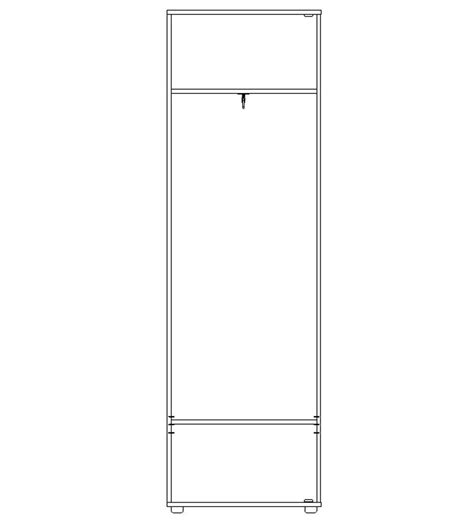 ᐉ Шкаф распашной Світ Меблів Хелен 2Д 650х336х1920 мм Дуб артизан • Купить в Киеве Украине