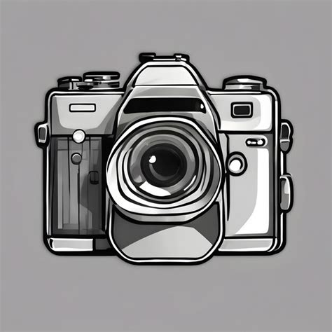 Icon Camera Background Very Cool Premium Ai Generated Image