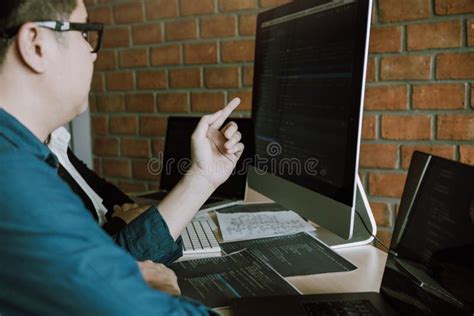 Developing Programming And Coding Technologies Working In A Software