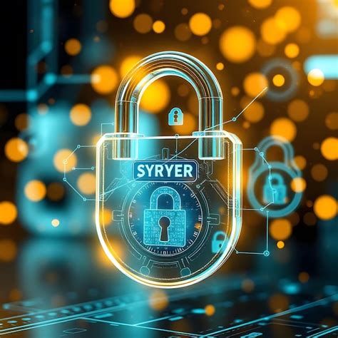 Abstract Internet Cyber Security Conceptgenerative Ai Premium Ai