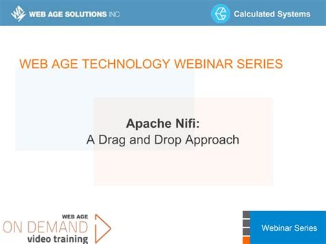 Apache Nifi A Drag And Drop Approach Pptx
