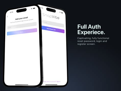 snapvibe instagram inspired full app template instagram clone template ios swiftui swift