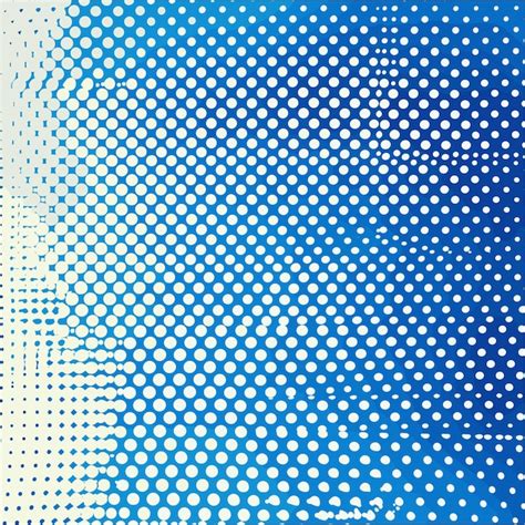 Premium Vector Blue And White Half Dot Pattern In Angular Style