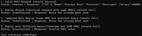 how to implement hmac authentication in asp core web api dot net