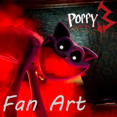 Artstation Catnap Fan Art Render Poppy Playtime