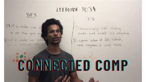 Remade Leetcode 1034 Depth First Search Coloring Border Connected Components Of Graph