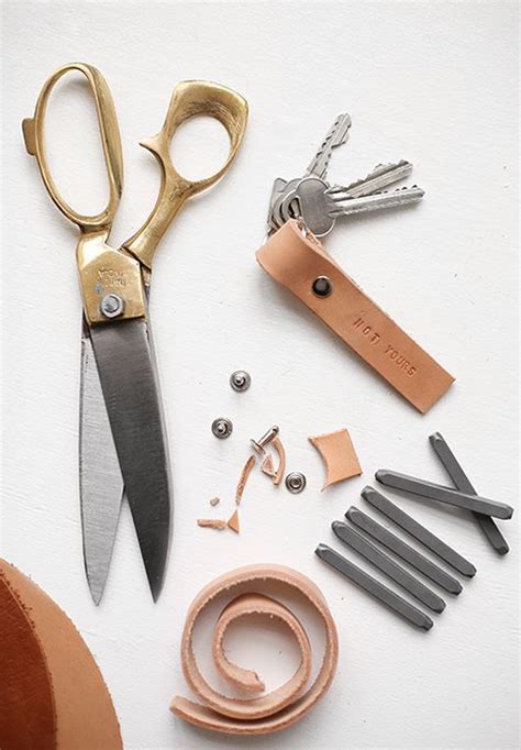 Diy Läderpyssel Läderhantverk Diy Craft Läder