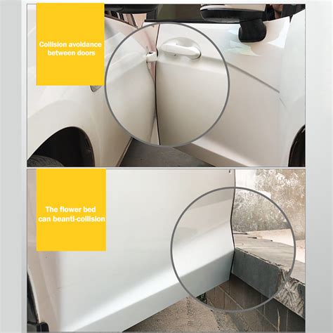 Car Door Edge Guards Flexible Rubber Edge Trim For Vicedeal