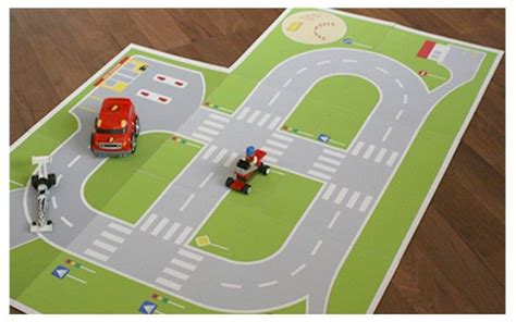Printableroadtoycar Toy Road Paper Doll House Paper Toys