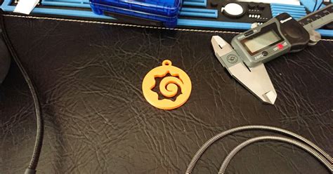 Grafana Logo Keychain By Ro Download Free Stl Model