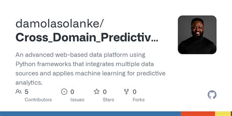 Github Damolasolankecrossdomainpredictiveanalyticsdashboard An