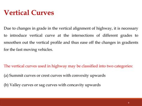 Highway Vertical Alignment Ppt
