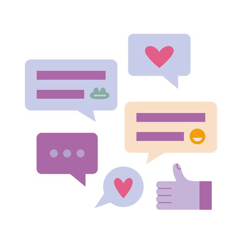 Comments Likes And Reactions Positive Feedback To Content On The Internet Trendy Modern