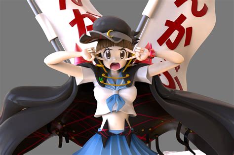 Artstation Mako From Kill La Kill