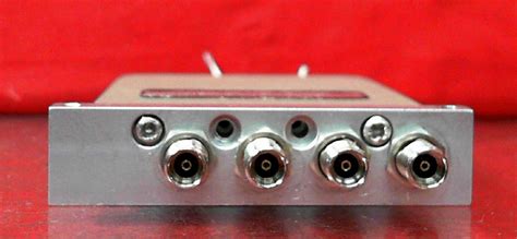 08673 60107 Agilent Keysight Four Pole Coaxial Microwave Switch Alltest Instruments