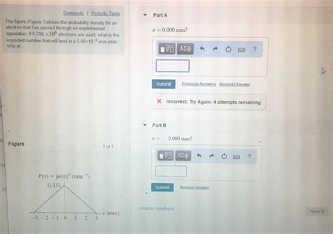Solved Part A The Figure Figure Shows The Probability Chegg Com