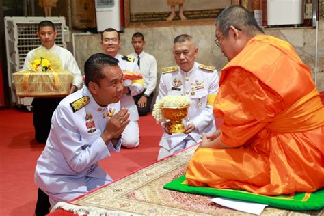 วันพฤหัสบดีที่ ๑๘ กรกฎาคม ๒๕๖๗ เวลา ๐๘ ๓๐ นาฬิกา นายสุทิน คลังแสง รัฐมนตรี ว่าการกระทรวงกลาโหม