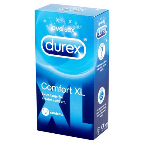 Durex Comfort Xl Extra Large Condoms Durex Site Uk