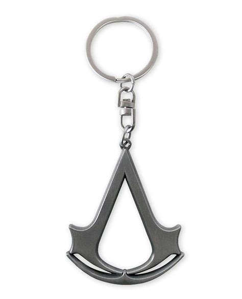Llavero Metalico 3d Assassins Creed Crest Gameplanet