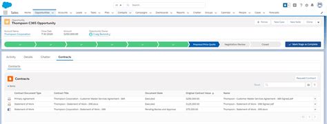 Contracts 365 For Salesforce Secure Self Service Contracting