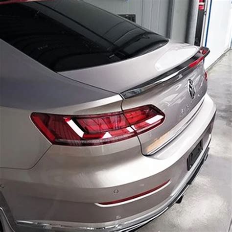 2019 폭스바겐용 Cc 아테온 스포일러 고품질 Abs 소재 프라이머 컬러 다르 테일 윙 장식 리어 트렁크 스포일러 신제품스포일러 And 날개 Aliexpress