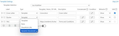 Dynamic Document Elements In Multipart Documents