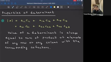 Matrices And Determinants Lecture 4 Youtube