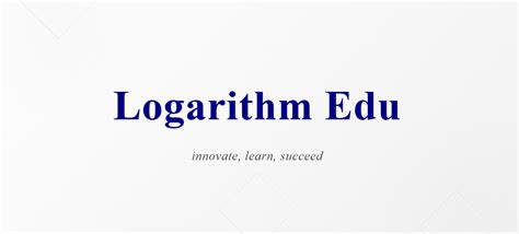 Logarithm Edu Dhaka