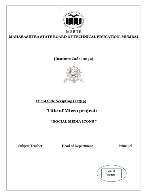 Css Microproject Reportanjali Pdf Icon Computing Social Media