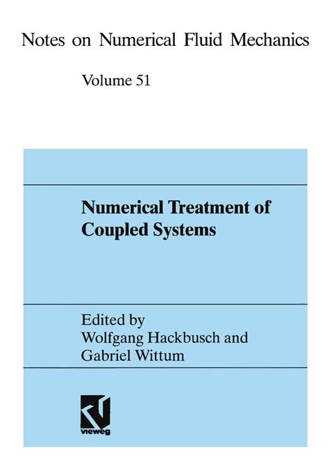 Pdf Numerical Treatment Of Coupled Systems Proceedings Of The 11th Gamm Seminar Kiel