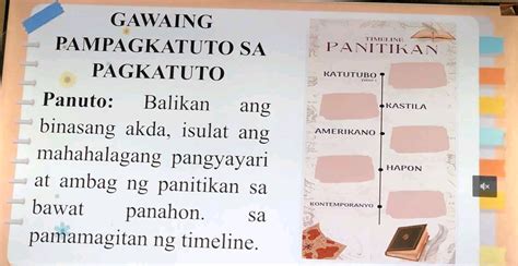 GAWAING PAMPAGKATUTO SA PAGKATUTO Panuto StudyX