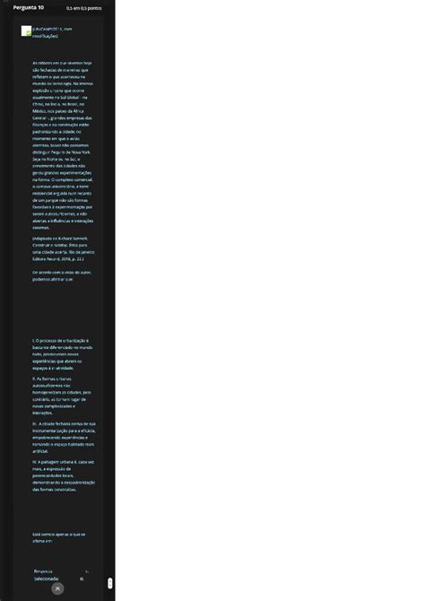 Ciências Socias Unip Unidade I Pergunta 10 Unicamp2011 Com