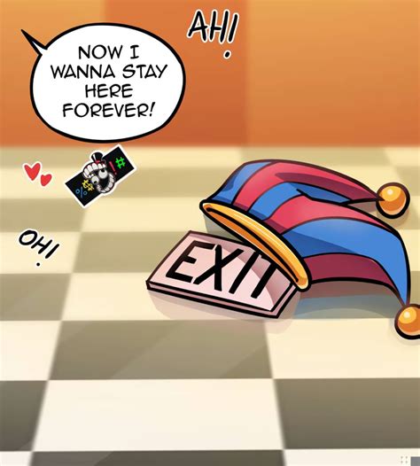 Rule 34 Aleksey Gutierrez Caine The Amazing Digital Circus Comic Page End Page English Text