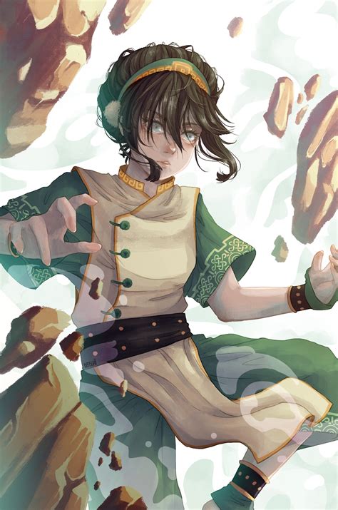 Тоф Бейфонг Toph Beifong Легенда об Аанге Последний маг воздуха