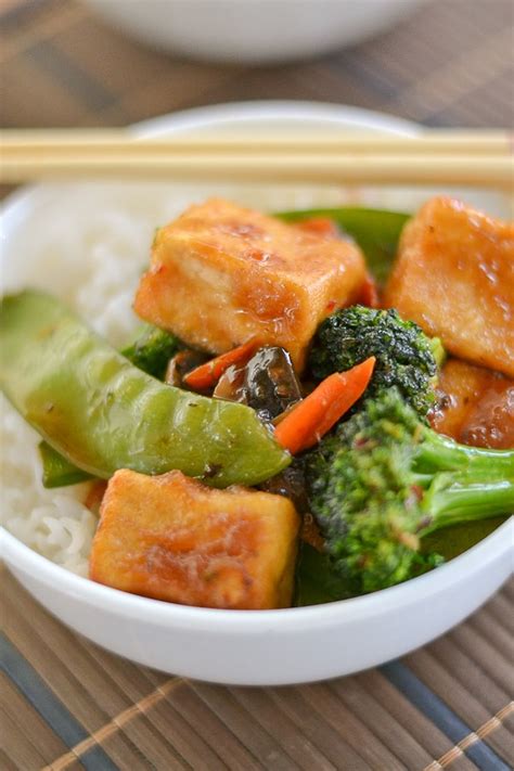 Vegetable Stir Fry With Sweet And Spicy Tofu Salu Salo Recipes