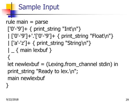 Programming Languages And Compilers Cs 421 Ppt Download