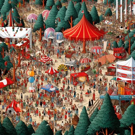 월리를 찾아라 그림책 이미지를 생성해주는 프롬프트 오픈프롬프트 Openprompt