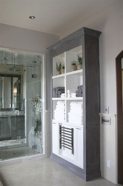 20 Clever Designs Of Bathroom Linen Cabinets Home Design Lover