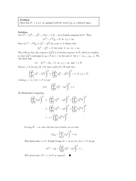 Some Banach Space Problems Pdf
