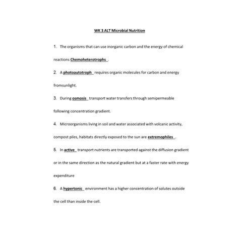 bios 242 week 3 assignment microbial nutrition course resources