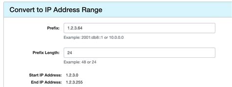 subnet cidr does the ip need be the first ip in the subnet stack overflow