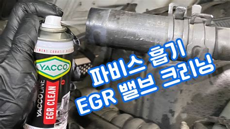 현대 파비스 흡기 크리닝 Youtube