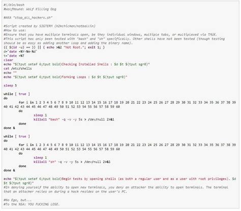 Joachim Bauernberger On Linkedin This Stopallhackerssh Script Is Pure Comedy Gold 🏆 Linux