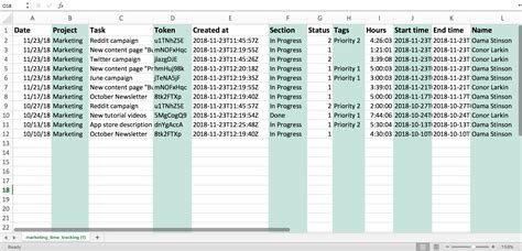 Export Project Data MeisterTask