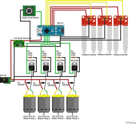Schematic And Parts Guidance Plant Watering System General Guidance Arduino Forum